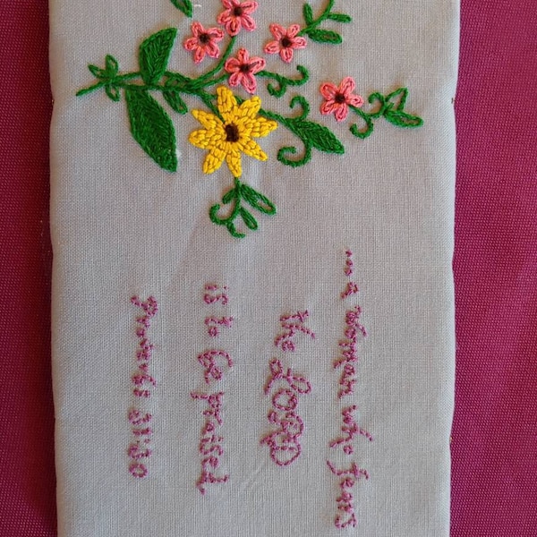 Clover Hand Embroidery Pattern, PDF Pattern, Summer Flower Decor ...