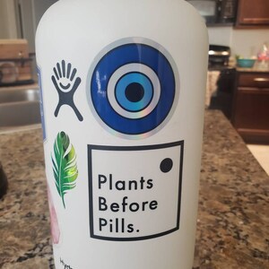 Chakra Holo Vinyl Waterproof Stickers Laptop Decal Hydro Flask Chakra ...