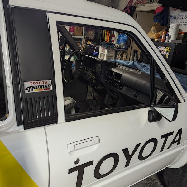 Toyota First Gen 4runner Tailgate Badge Labels Sticker, Label, Decal - Etsy