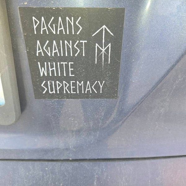 No Nazis in Valhalla Shirt, Anti-racist Rune Tee, Norse Pagans Against ...