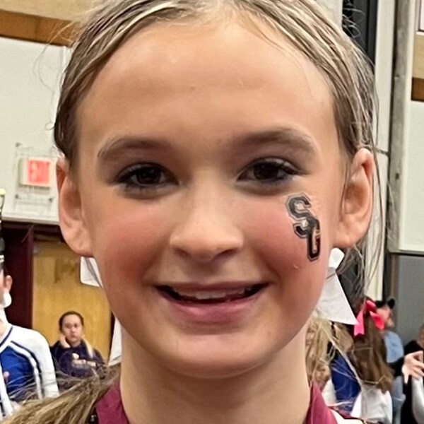 School Spirit Tattoo, Custom Game Day Tattoo, Cheer Tattoo, Football ...