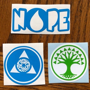 Mana & Guild Symbols MTG Decal/stickers Collection | Etsy