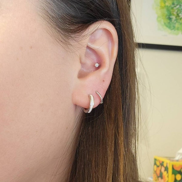 Thick Conch Hoop Earring Conch Ear Cuff No Piercing Gold Ear Cuff Ear ...