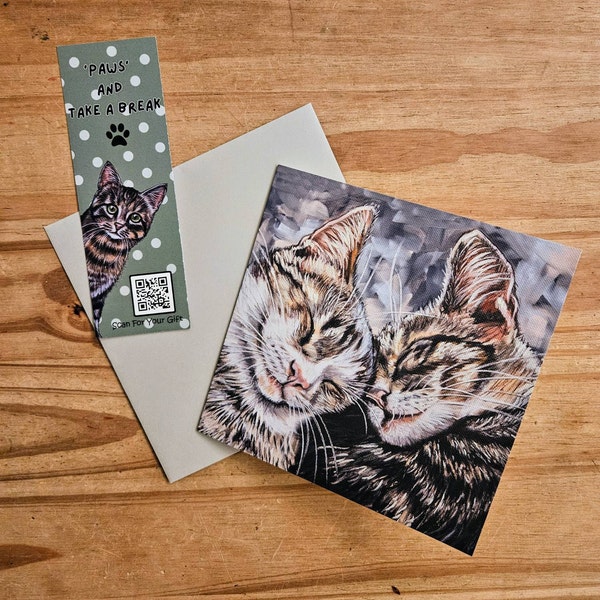 Tabby Cat Wall Art | Tabby Cat Gifts | Cat Wall Art | Original Painting Cat | Cat Art | Tabby ...