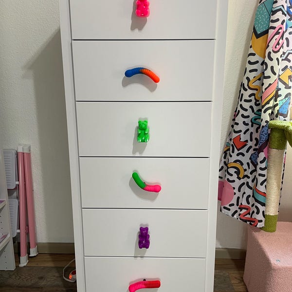 Gummy Bear Cabinet-drawer Pulls/fake Food/food Décor/unique Drawer ...