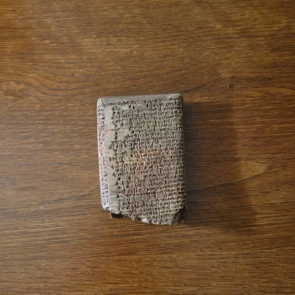 Sumerian Cuneiform Tablet ENUMA ELISH Sippar Epic Creation Story ...