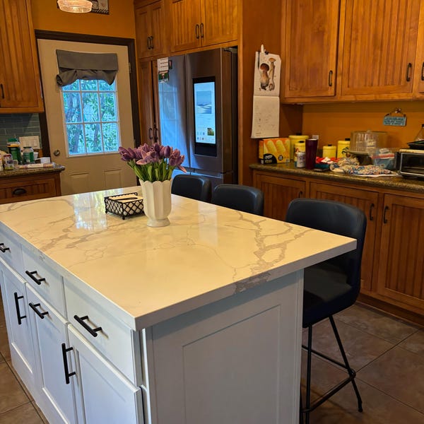 5ft White Kitchen Island W/O Countertop (custom Welcome) - Etsy