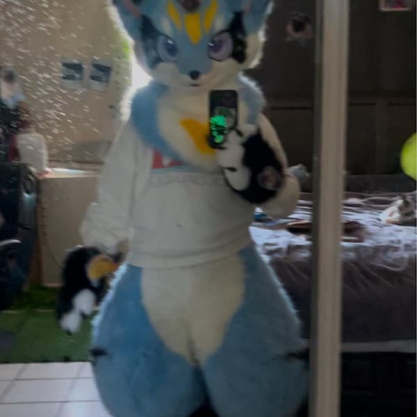 Toony Footpaw Fursuit Kemono Toony Kigurumi Fursona Kawaii Outdoor Foot ...