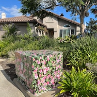 Hide That Utility Box With Our Bush Wrap! - Etsy Canada