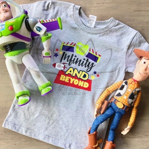 Two Infinity and Beyond 2nd Birthday Buzz Light Year | Etsy