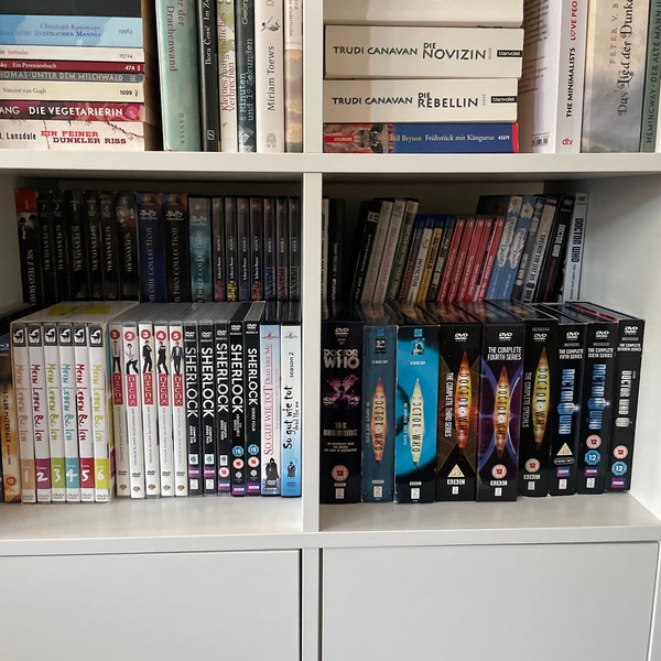 Kallax Shelf Insert for Dvds / DVD Shelf IKEA / Kallax Insert for Blu ...