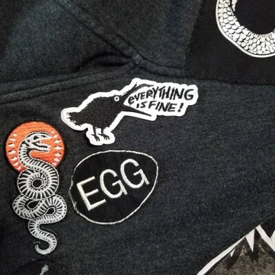 Cute Cloud Iron-on Patch Small Embroidered Patch Cool Backpack Patch ...