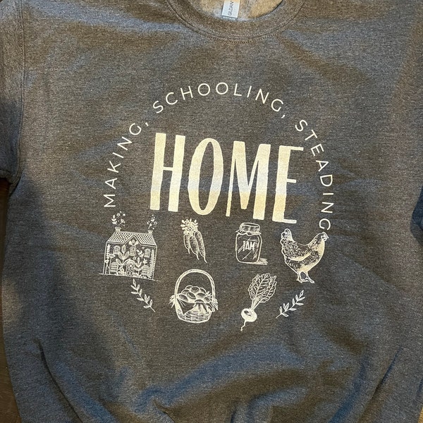 Homestead Mama Shirt, Homesteader Shirt, Raising Chickens and Children ...