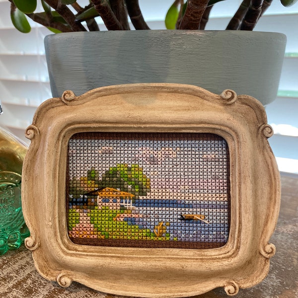 Mini Masterpiece Cross Stitch Pattern "istanbul by Hoca Ali Riza ...