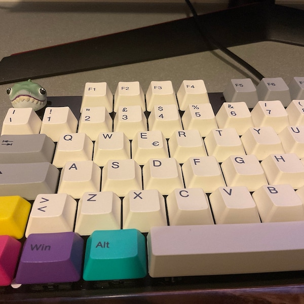 Shark Keycap, Cute Shark Keycap, Animal Keycap, Custom Keycap, Artisan ...