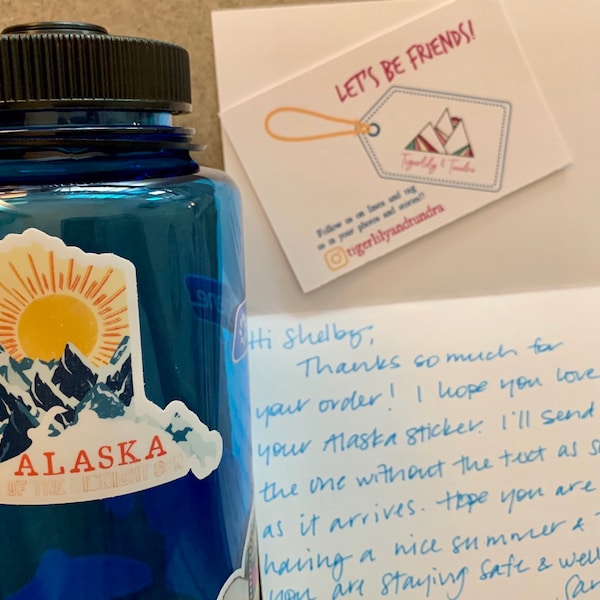Alaska Midnight Sun Sticker - Etsy
