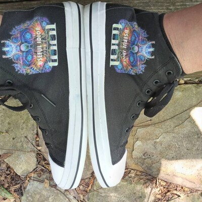 Custom Fight Club Inspired Black Slip on Vans brad Pitt / - Etsy