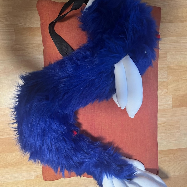 Fursuit Mask, Glowing Horned Dragon, Wicker Beast, Glowing Dragon ...