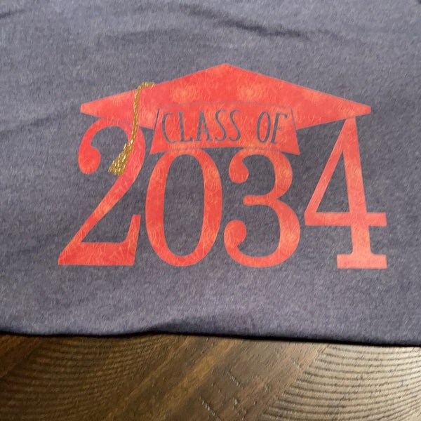 Class of 2034 SVG / Senior Class of 2034 SVG / Back to School ...