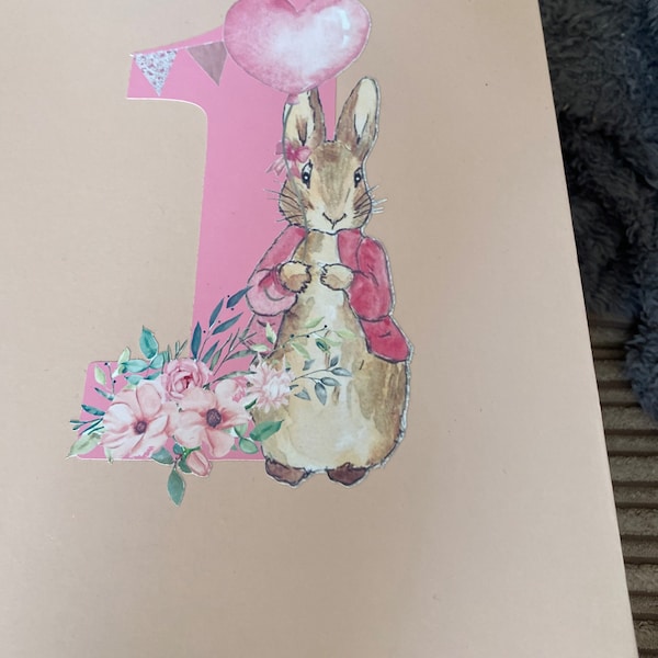 Gorgeous Flopsy Bunny Vinyl Decal Sticker Digitally Cut - Just Peel and ...