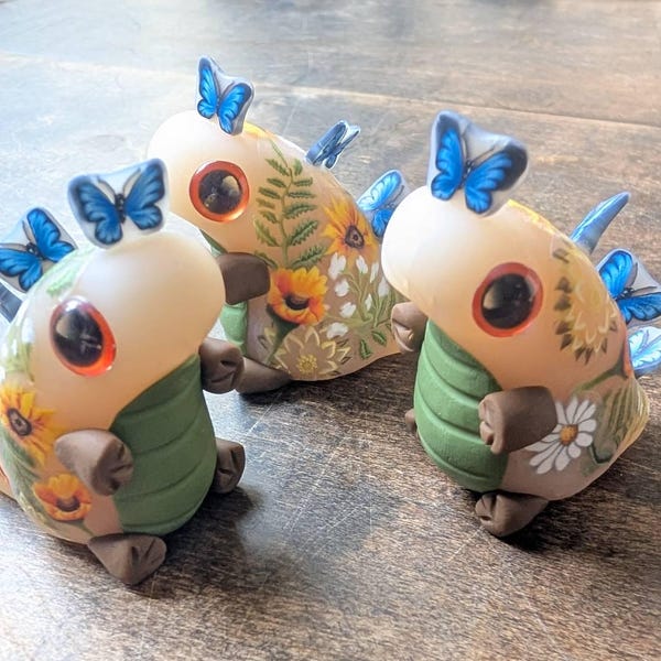 Small Raw Polymer Clay Hummingbird Cane - Etsy