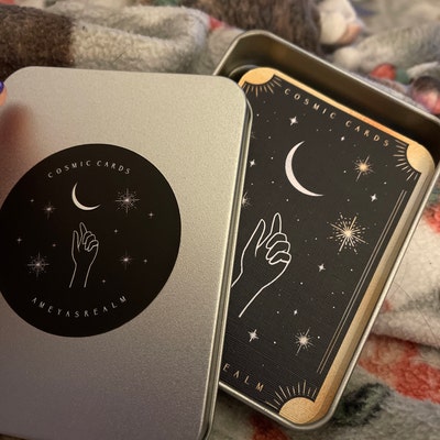 Cosmic Cards // Self Reflection Deck - Etsy