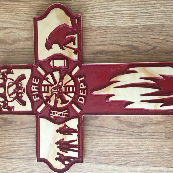 Firefighter Cross SVG | Digital File Download | Dxf Pdf Png Svg ...