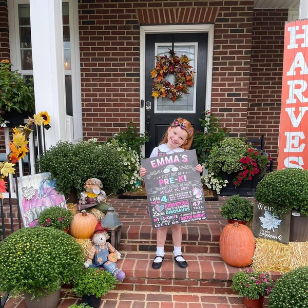 Mermaid First Day of School Sign - 1st Day of School Sign - Back to ...