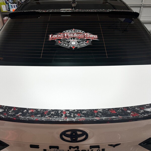 Custom Logo Car Window Decal | Vinyl Decal Sticker for Glass | Vehicle ...