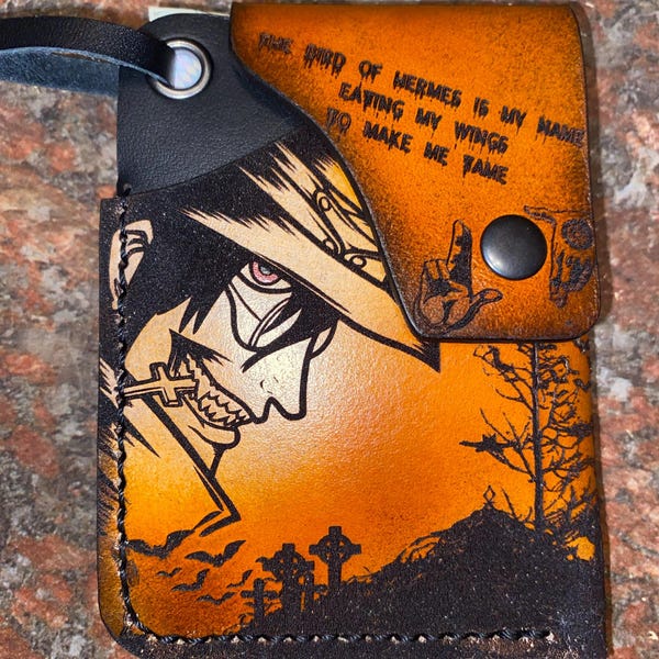 Anime Wallet, Japanese Manga Wallet, Personalized Leather Wallet Pirate ...