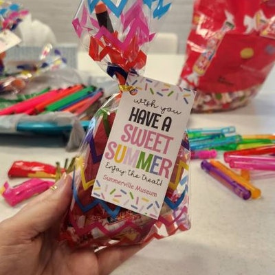 End of School Year Buckets of Fun Summer Gift Tags, Beach Sand Bucket ...