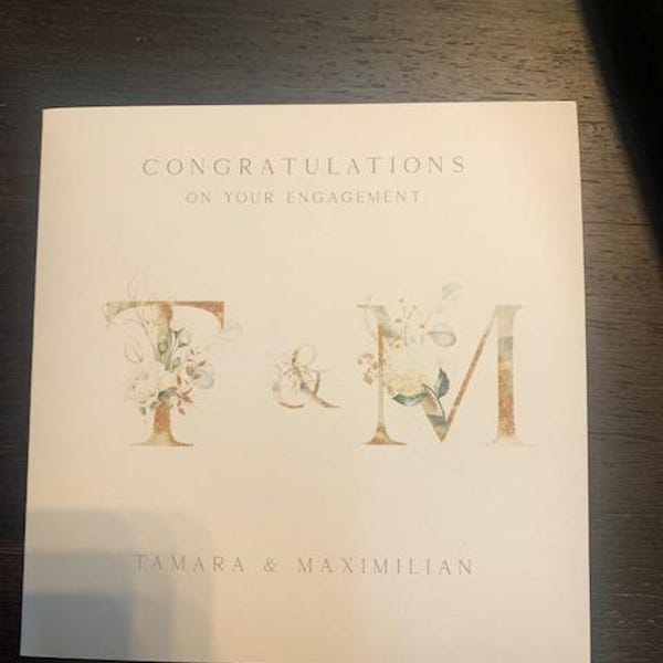 Engagement Card | Congratulations on Your Engagement Card | Engagement ...