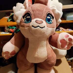 Furry Fursona Custom YCH Badge Fursona Fursuiting Badge Cute Kawaii ...