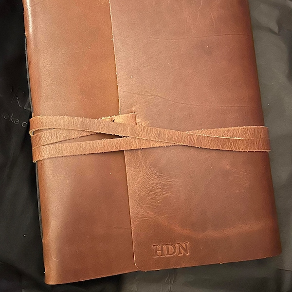 Extra Large Journal, Hand Bound Journal, Personalized Gift for Her ...