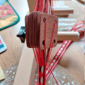 Tablet Weaving Cards /5 Holes Weaving Cards/ Wooden Tablets / | Etsy
