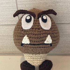 CROCHET PATTERN Goomba Super Mario Bros PDF File English - Etsy