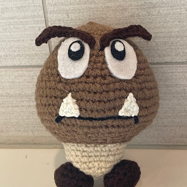 CROCHET PATTERN - Goomba Super Mario Bros - PDF File- English, French ...