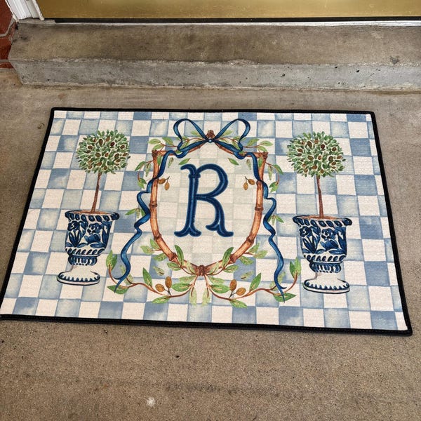 Personalized Flag, Monogram Garden Flags, Custom House Flag, Modern ...