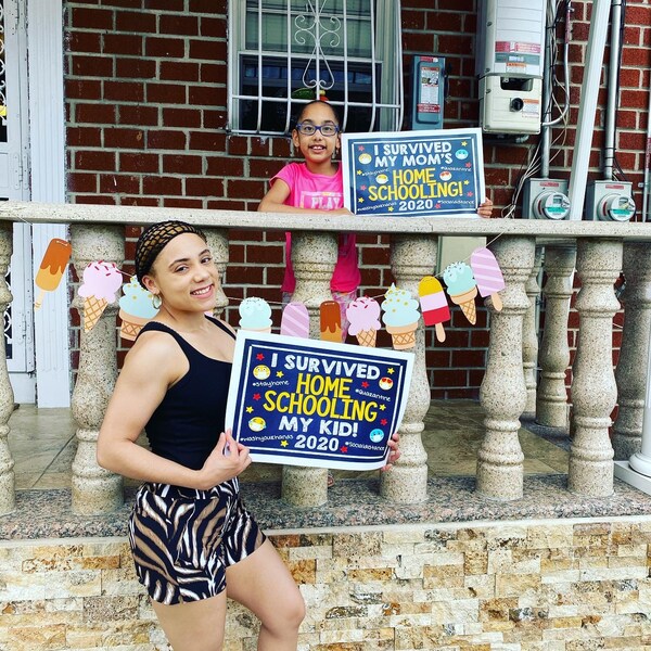 I Survived My Mom's Homeschooling Sign INSTANT DOWNLOAD | End of the ...