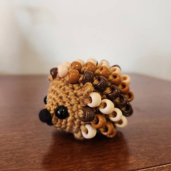 Beaded Fidget Hedgehog Crochet Pattern Crochet Fidget Toy Fidget ...