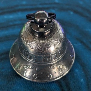Morgan Dollar Bell - Etsy