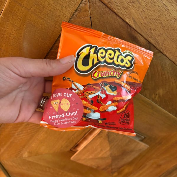 Custom Happy Valentine's Day Stickers | Chip Valentine Sticker | Kids ...