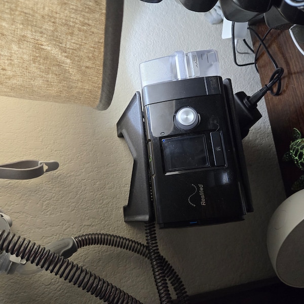 CPAP Shelf With Hose Dryer (filtered) for Resmed Airsense 10, Wall ...