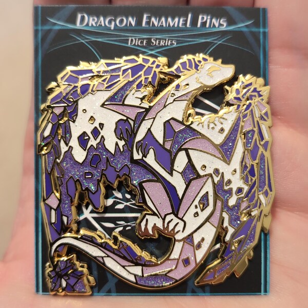 Moon/lunar Eclipse Dragon Enamel Pin - Etsy