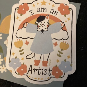 Smol Awoo Samoyed Waterproof Vinyl Sticker - Etsy