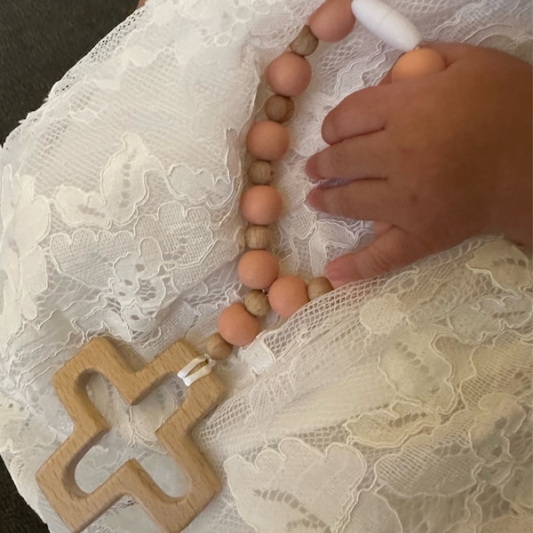 Girl Colored Silicone Decade Rosary, Baby and Child's First Rosary ...