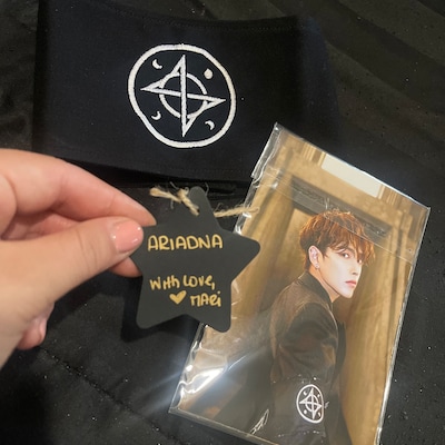 ATEEZ Captain Hongjoong Embroidered Logo Armband Custom Sizing - Etsy
