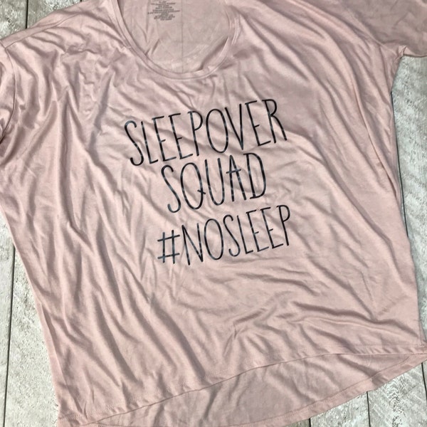 Sleepover Squad, Svg, Nosleep Svg, Slumber Party Squad Svg, Slumber ...