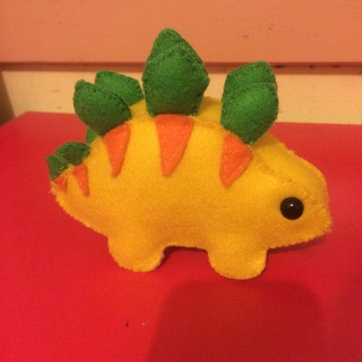 PDF Pattern Felt Stegosaurus Dinosaur Plush - Etsy