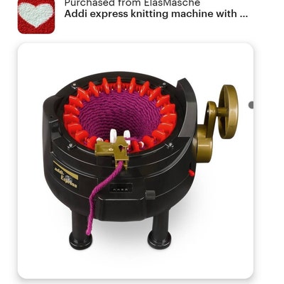 New Addi Egg Knitting Machine With 6 Needles 880-2 - Etsy